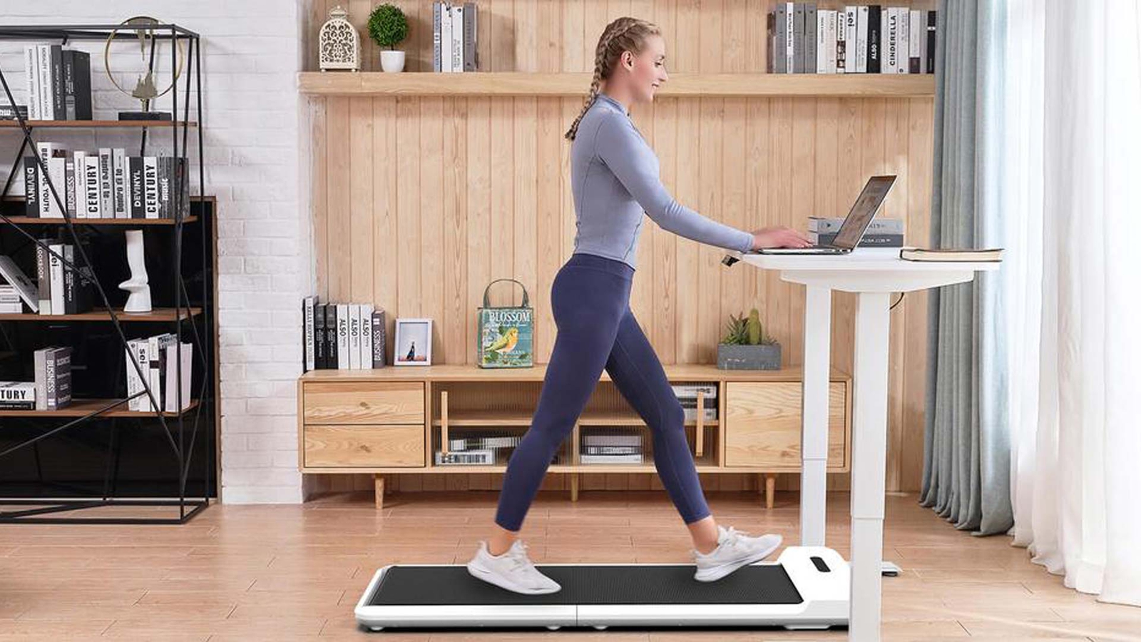 WalkingPad C2 Foldable Walking Treadmill lets workout anywhere.