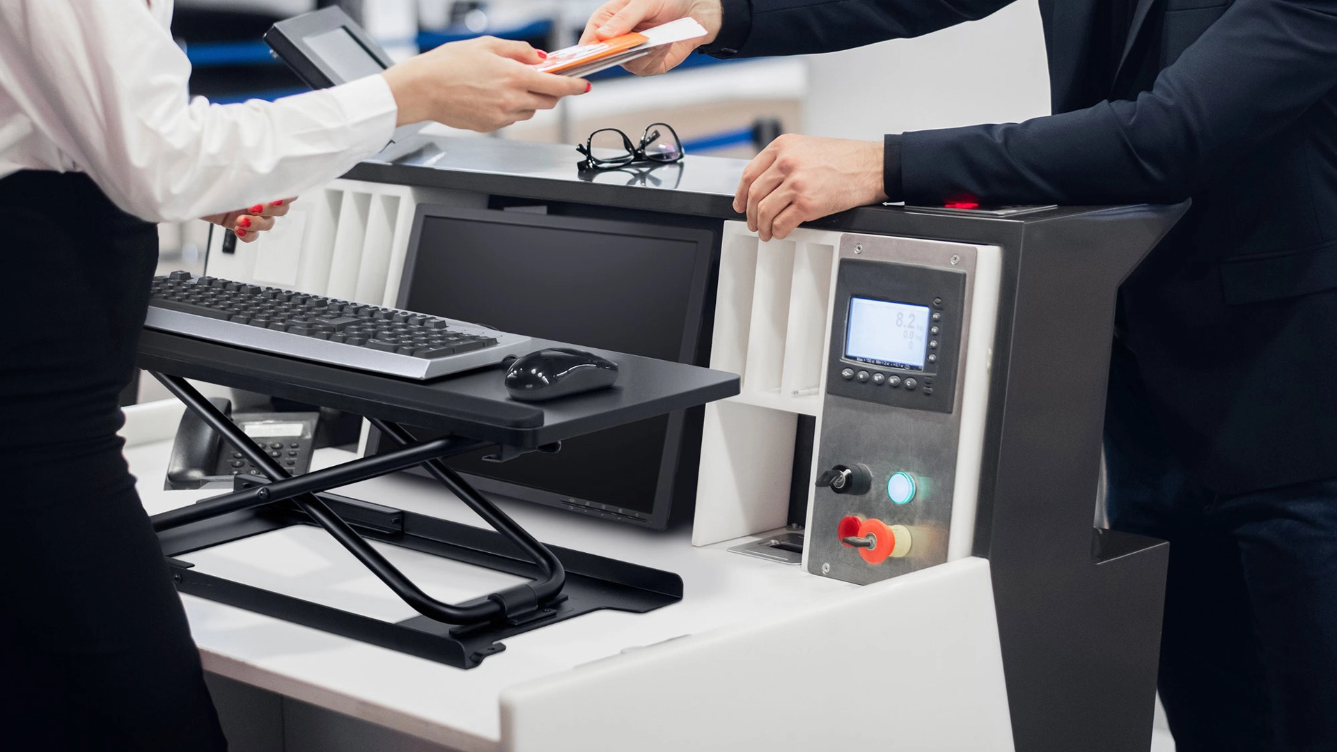 Mount-It Standing Keyboard Platform: Adjustable Keyboard Stand