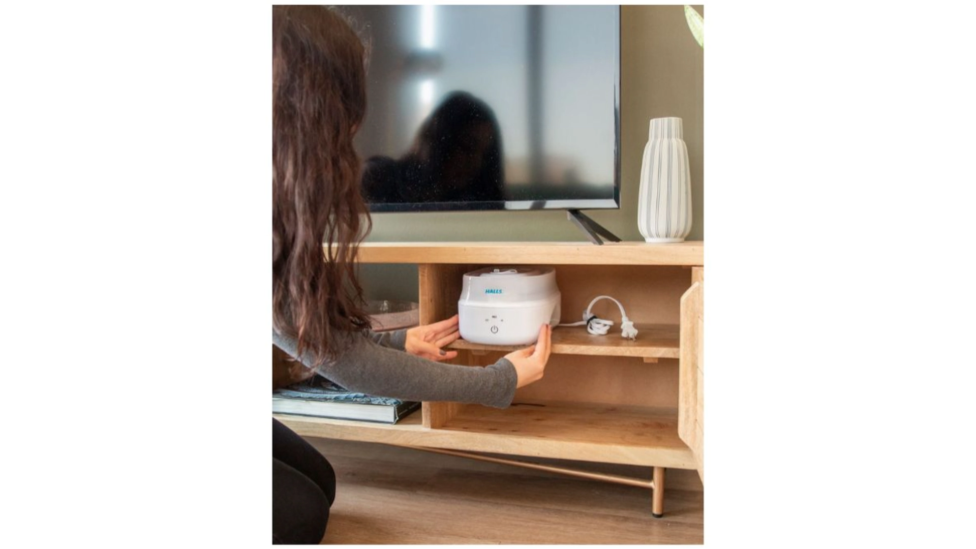 Crane x Halls Collapsible 1 Gal. Cool Mist Humidifier