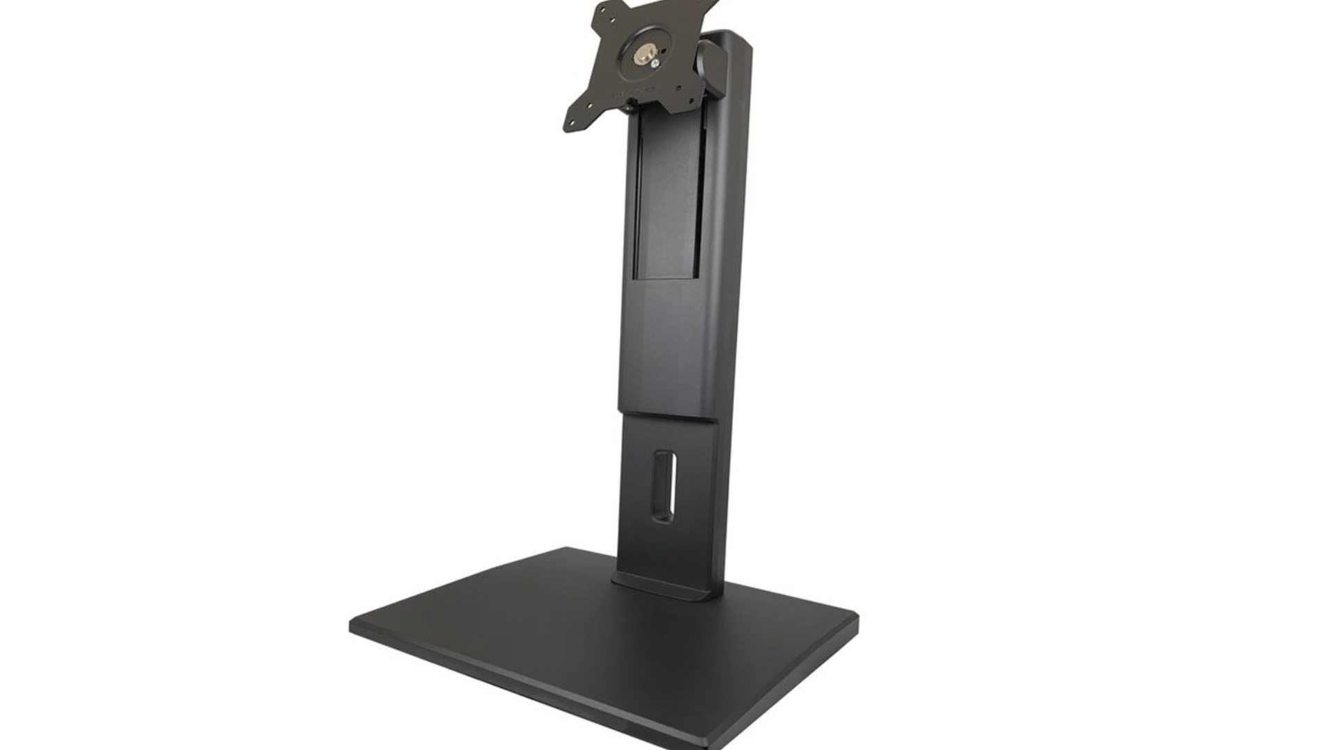 Single Heavy Monitor Mount Stand with Adjustable Height