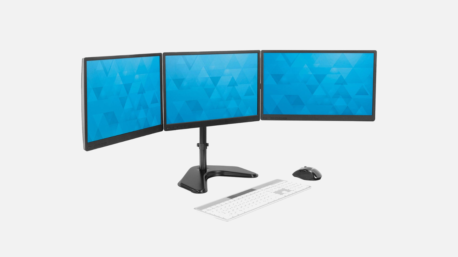 Mount-It! Triple Monitor Stand for 28" to 32" Screens