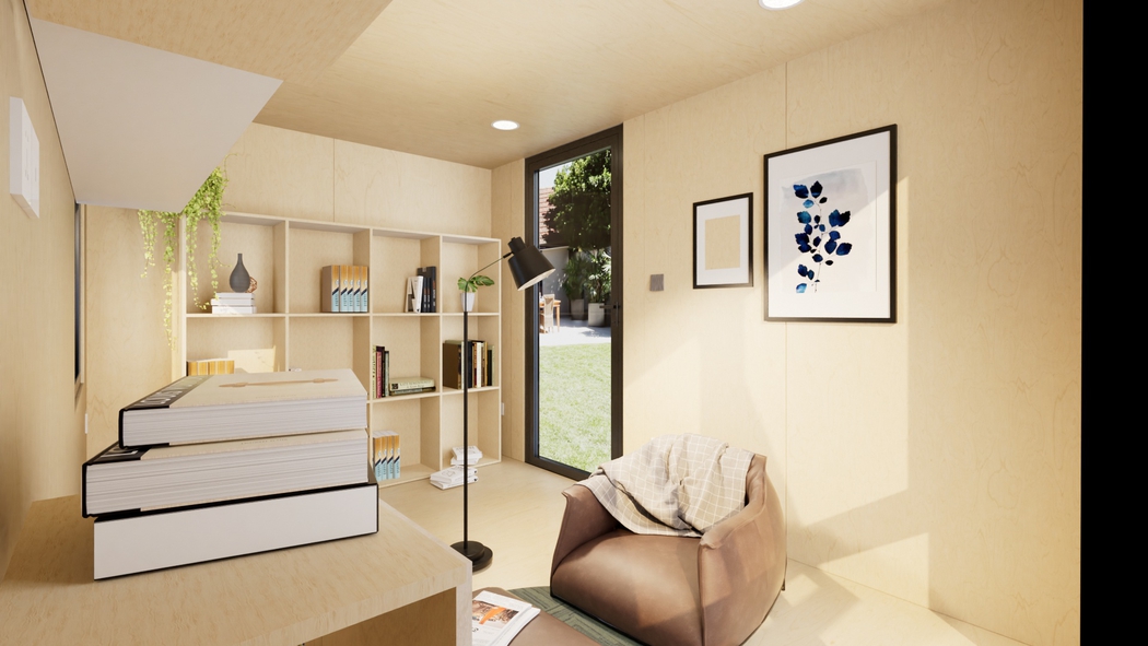 Backyard Reading Room - Outdoor Reading Nook