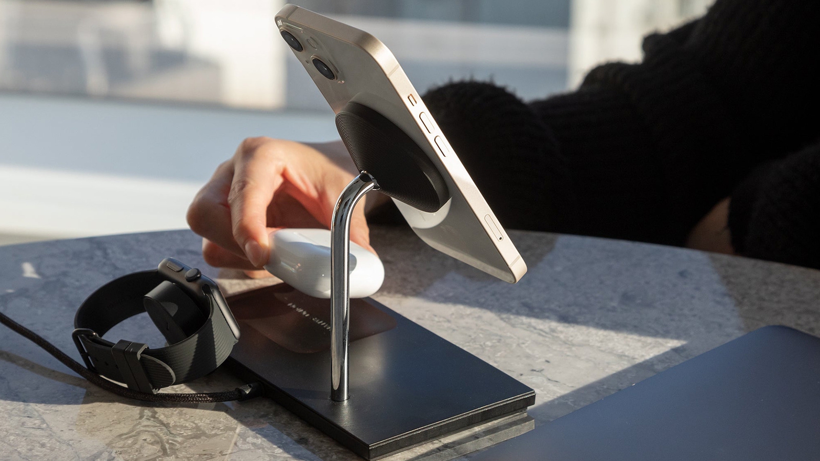 Native Union SNAP 3-IN-1 MAGNETIC WIRELESS CHARGER