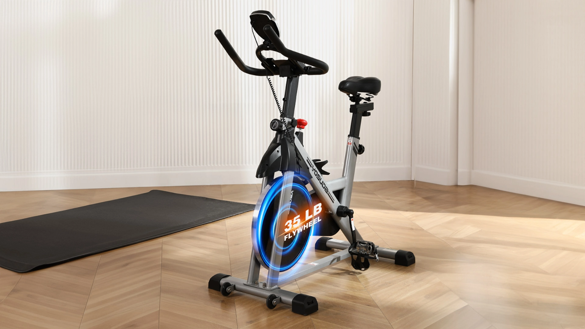 YOSUDA YB001R Magnetic Exercise Bike
