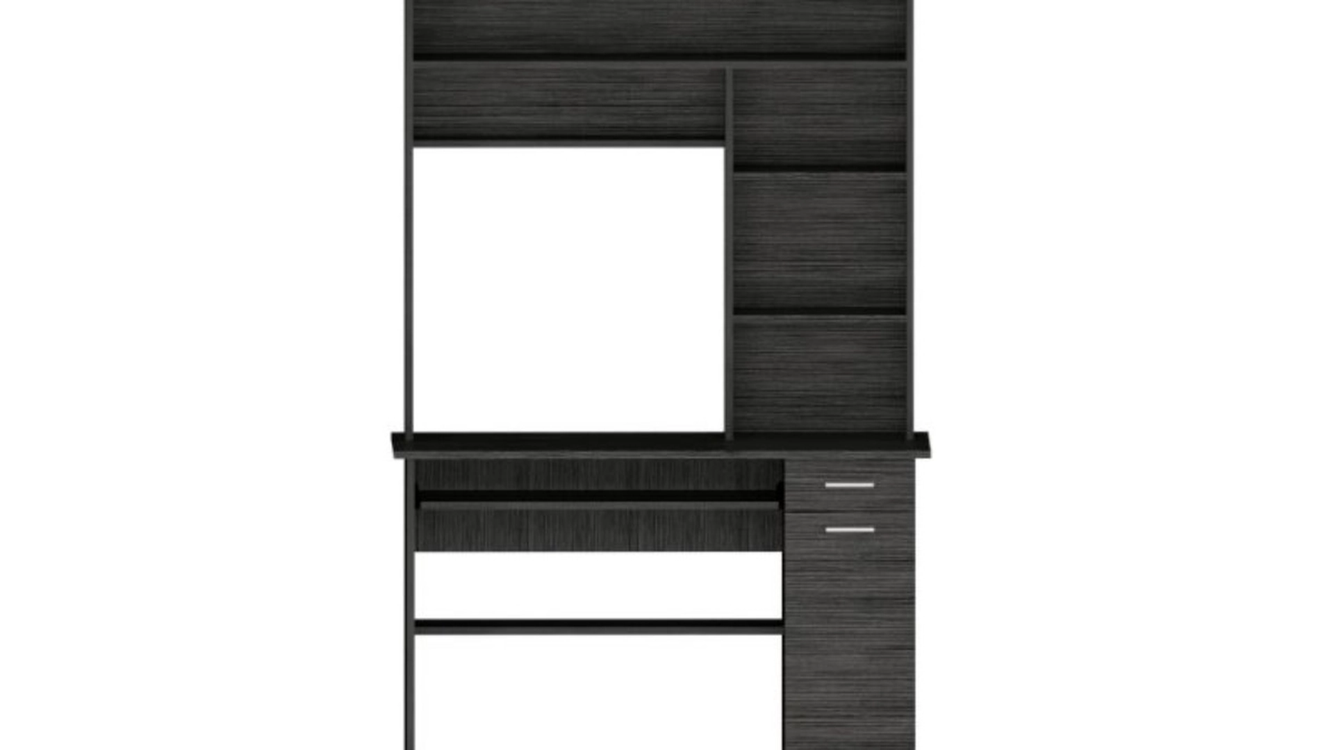 Weston Two Computer Desk with Hutch