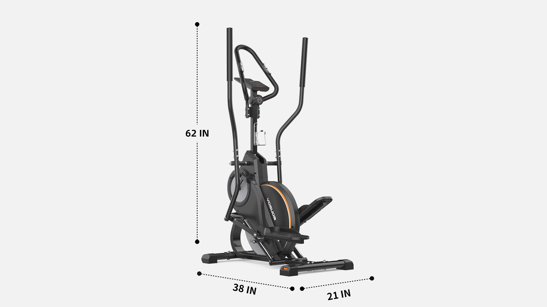 YOSUDA E9 Cardio Climber Stepping Elliptical Machine