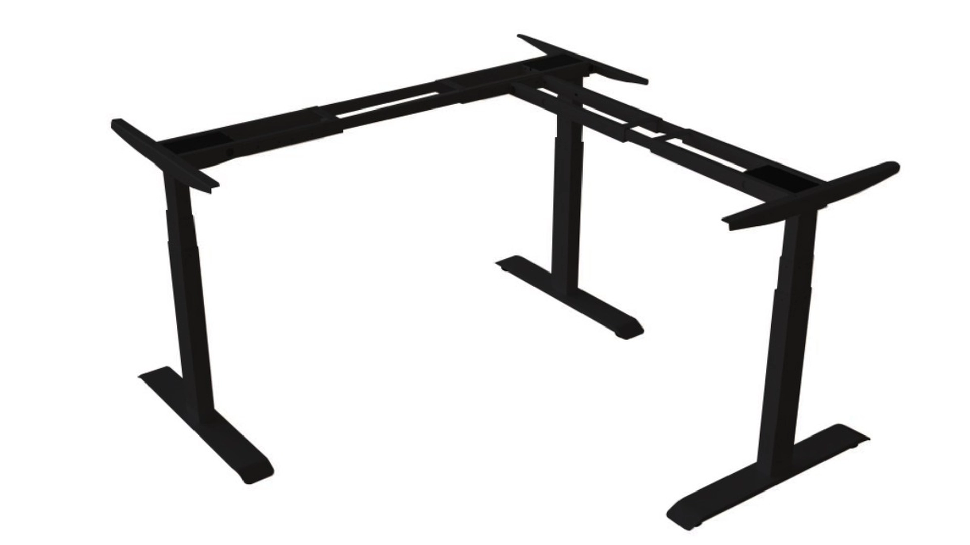 The Rise Up L-Shaped Corner Electric Standing Desk