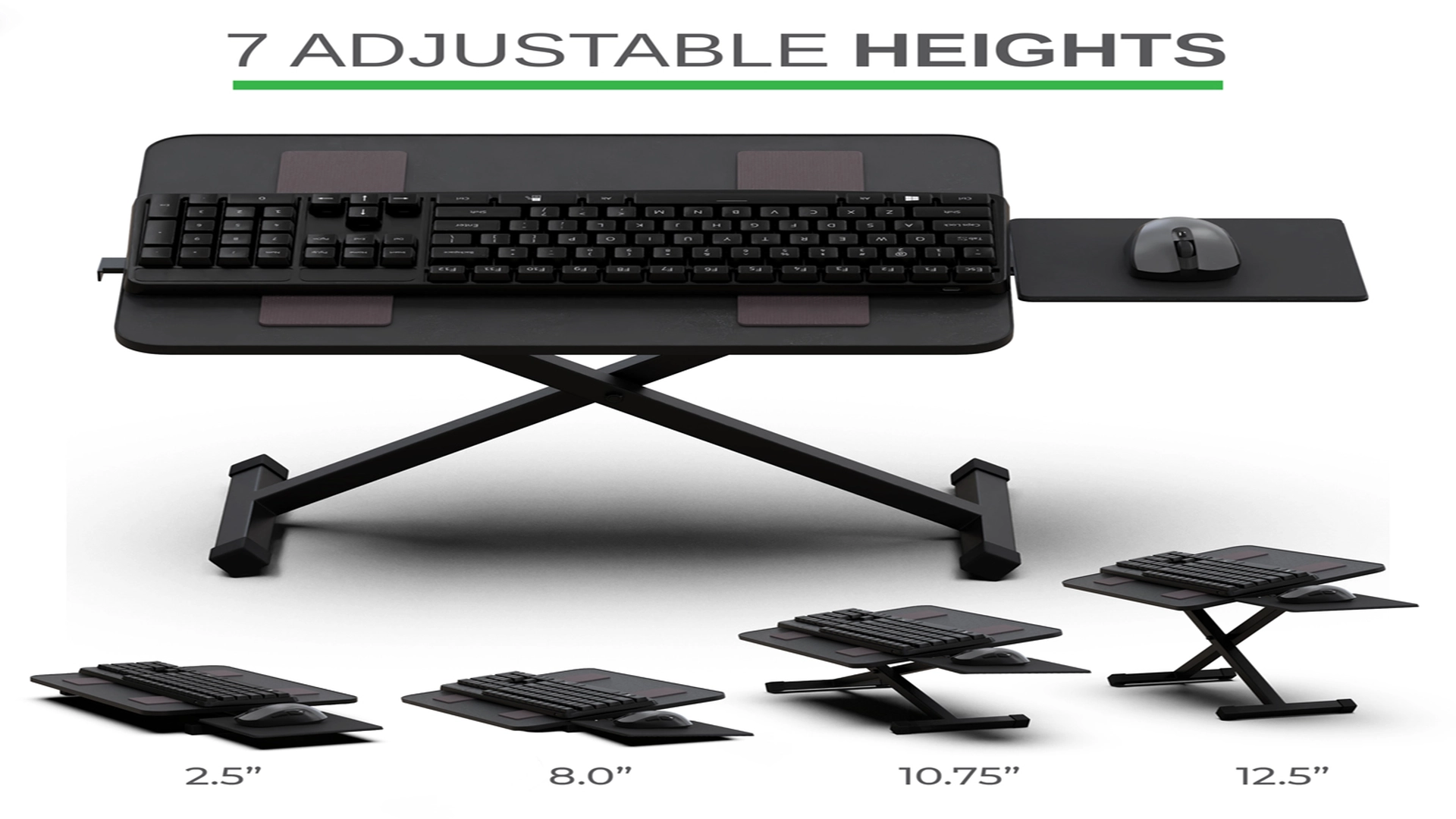 KT3 Computer Keyboard Stand for Desk - Keyboard Riser for Desk