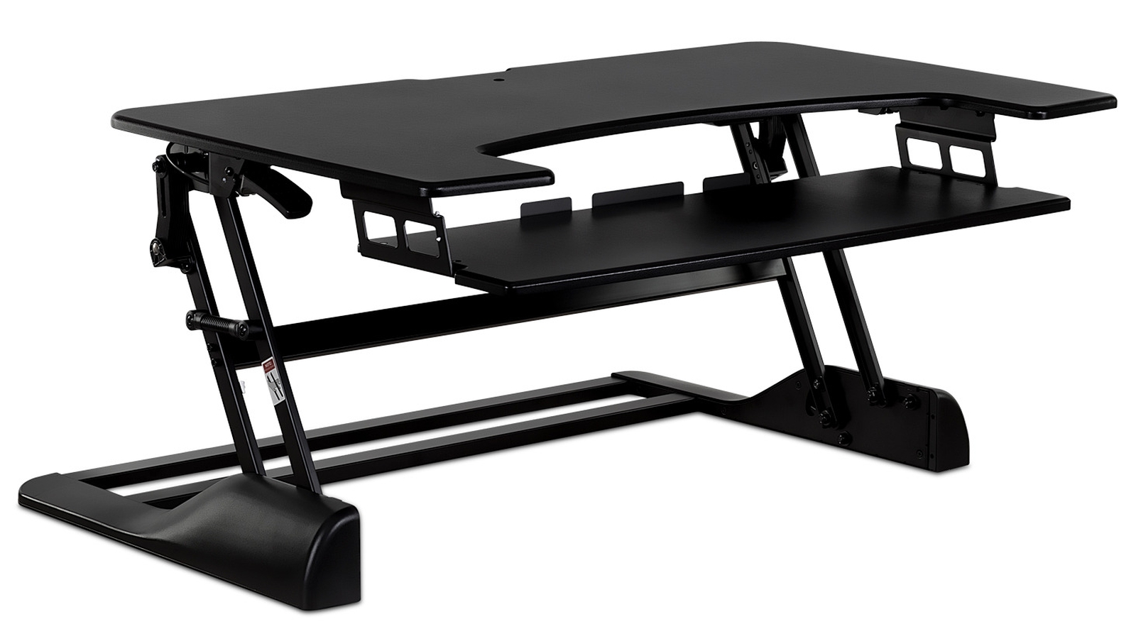 Mount-It! Extra Wide Height Adjustable Standing Desk Converter
