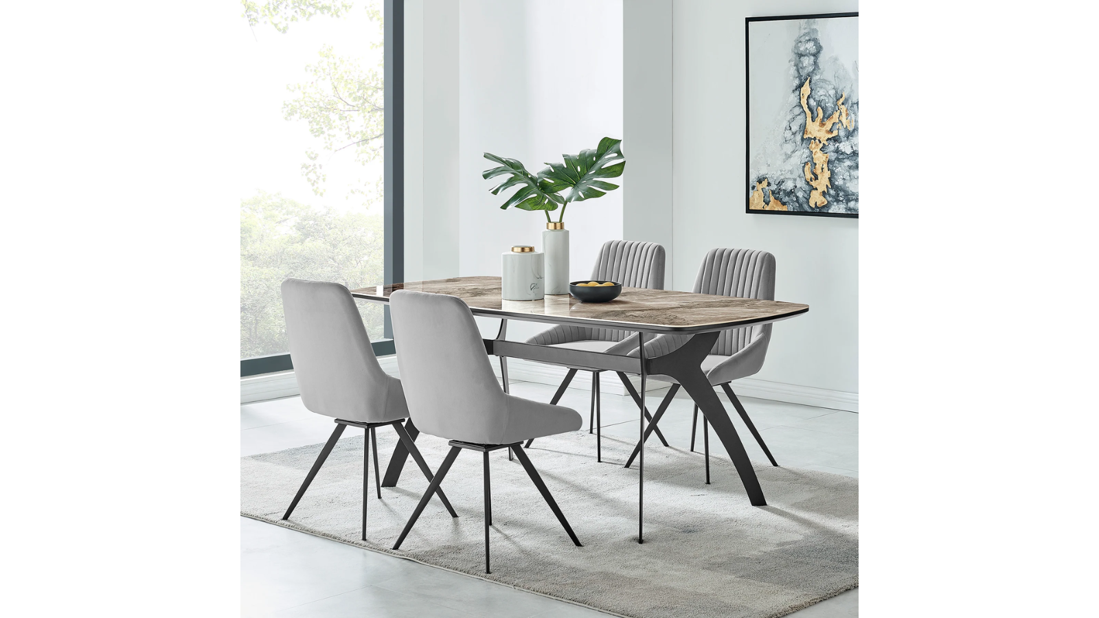 5 Piece Rectangular Dining Set