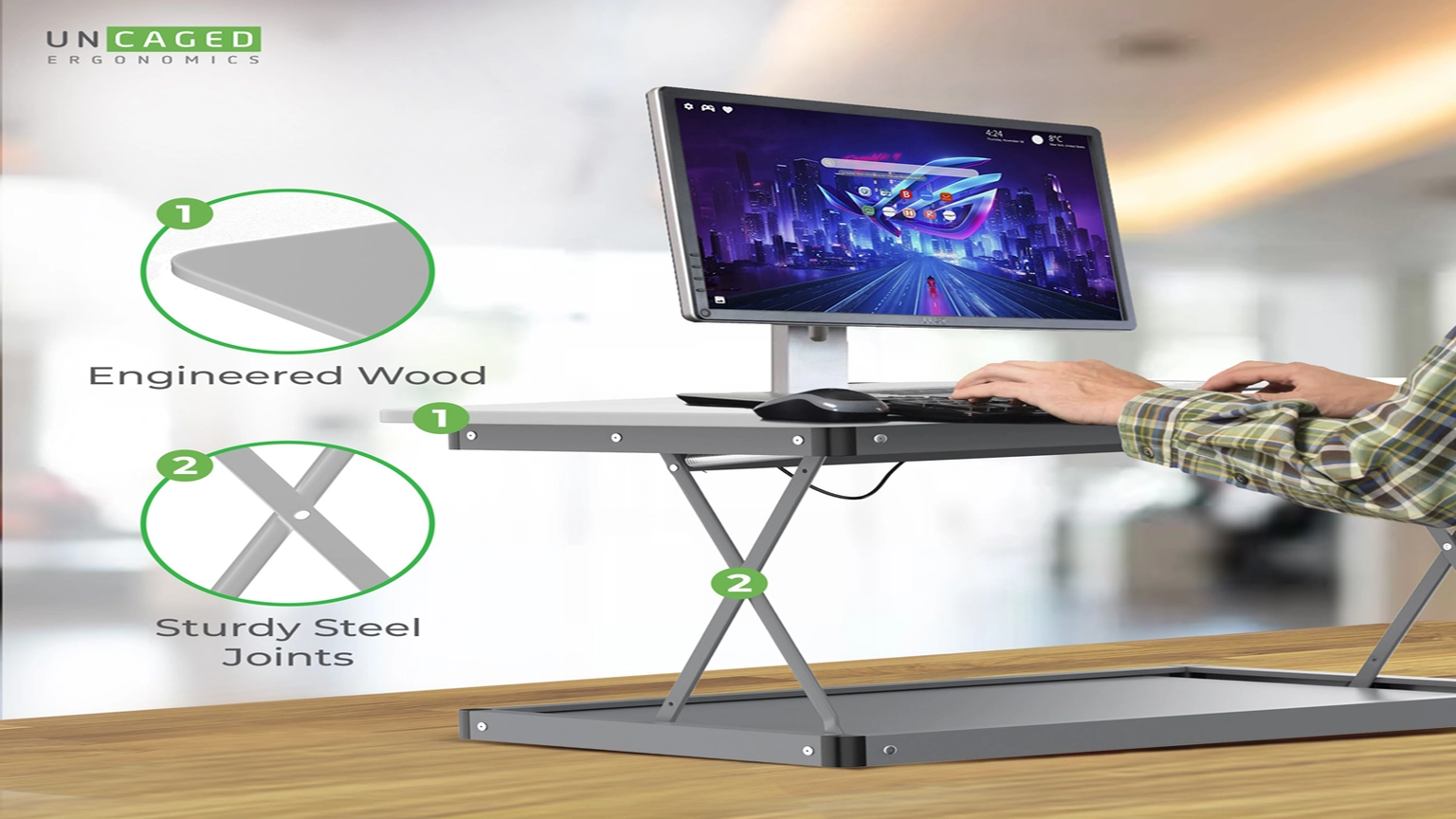 Uncaged ergonomics changedesk store