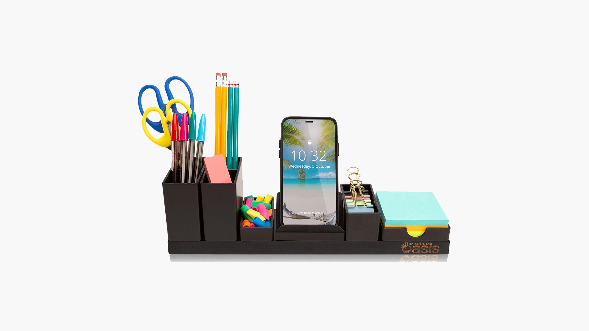 The Magnetic Desk Organizer That Keeps Your Focused.