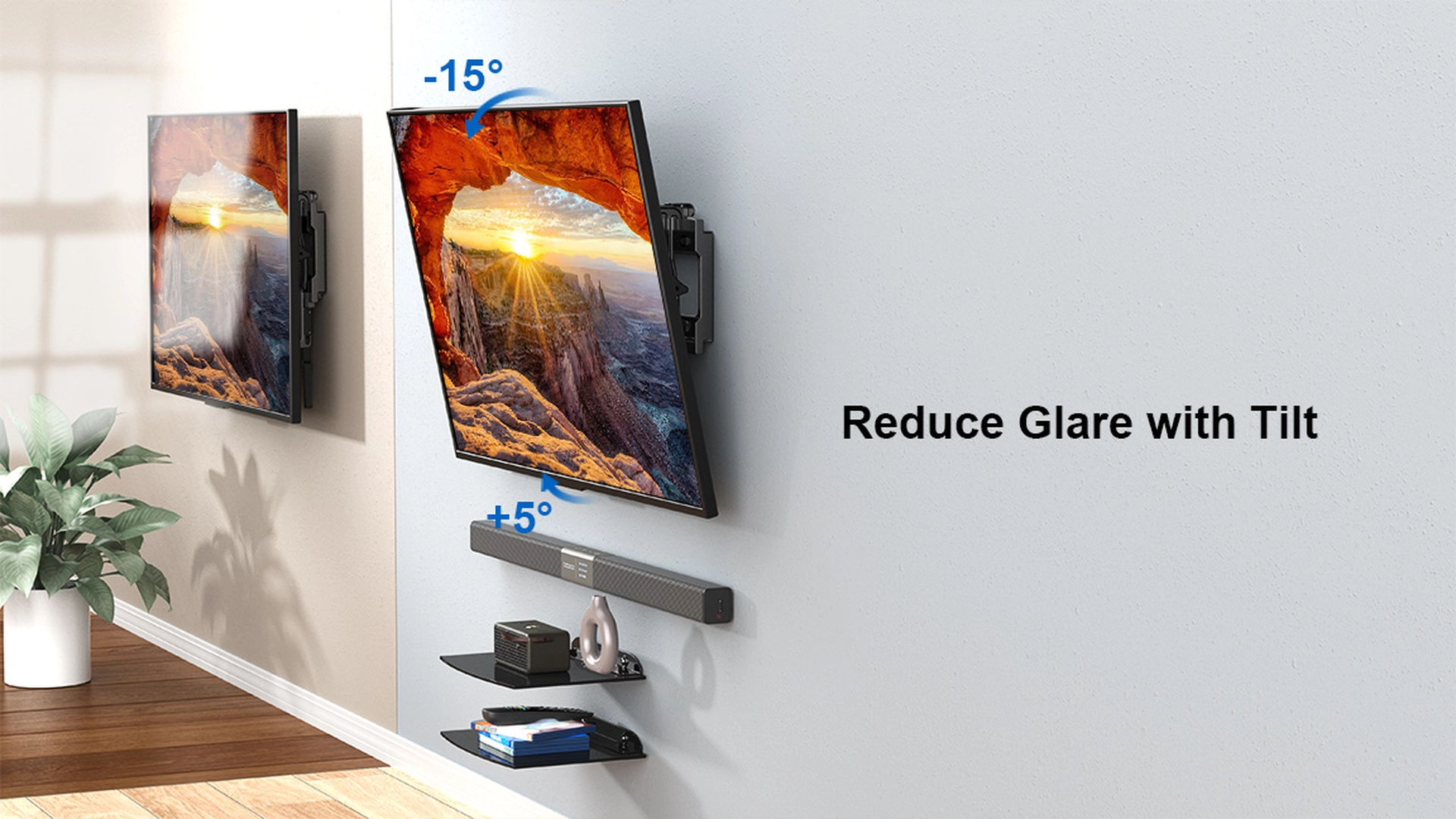 Tilt Mount for TVs 32" to 50"