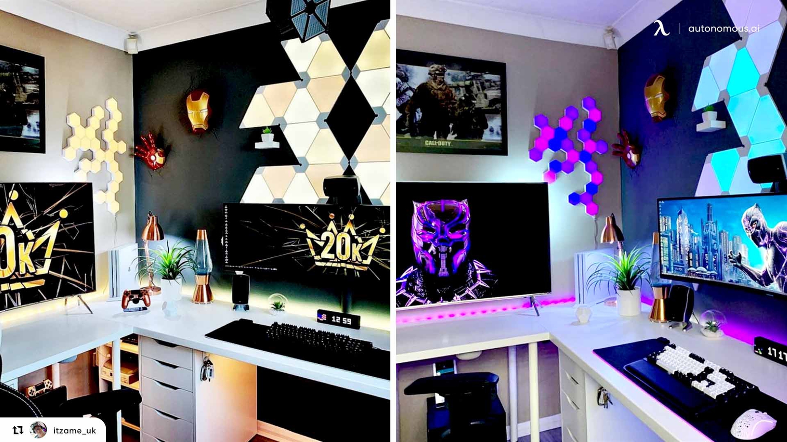 Elevate Your Gaming Experience: Best L-Shaped Desk Gaming Setup Ideas