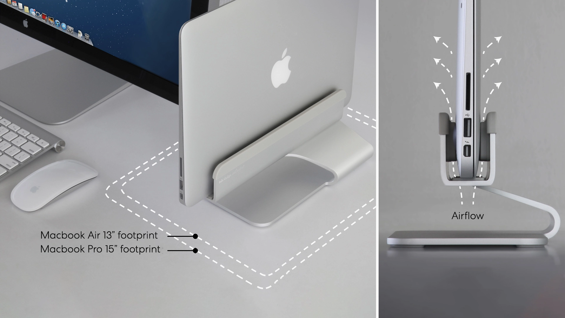 Rain Design mTower Vertical Laptop Stand for MacBook Pro and MacBook A