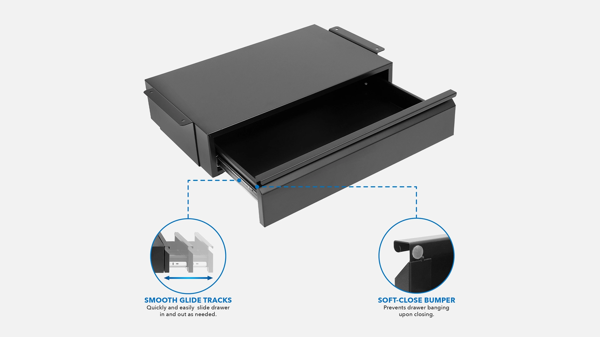 Mount-it! Under Desk Drawer