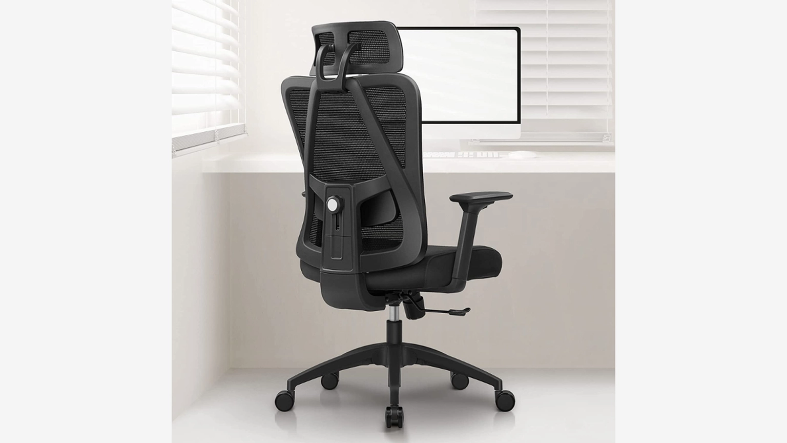 Desk chair adjustable lumbar support store