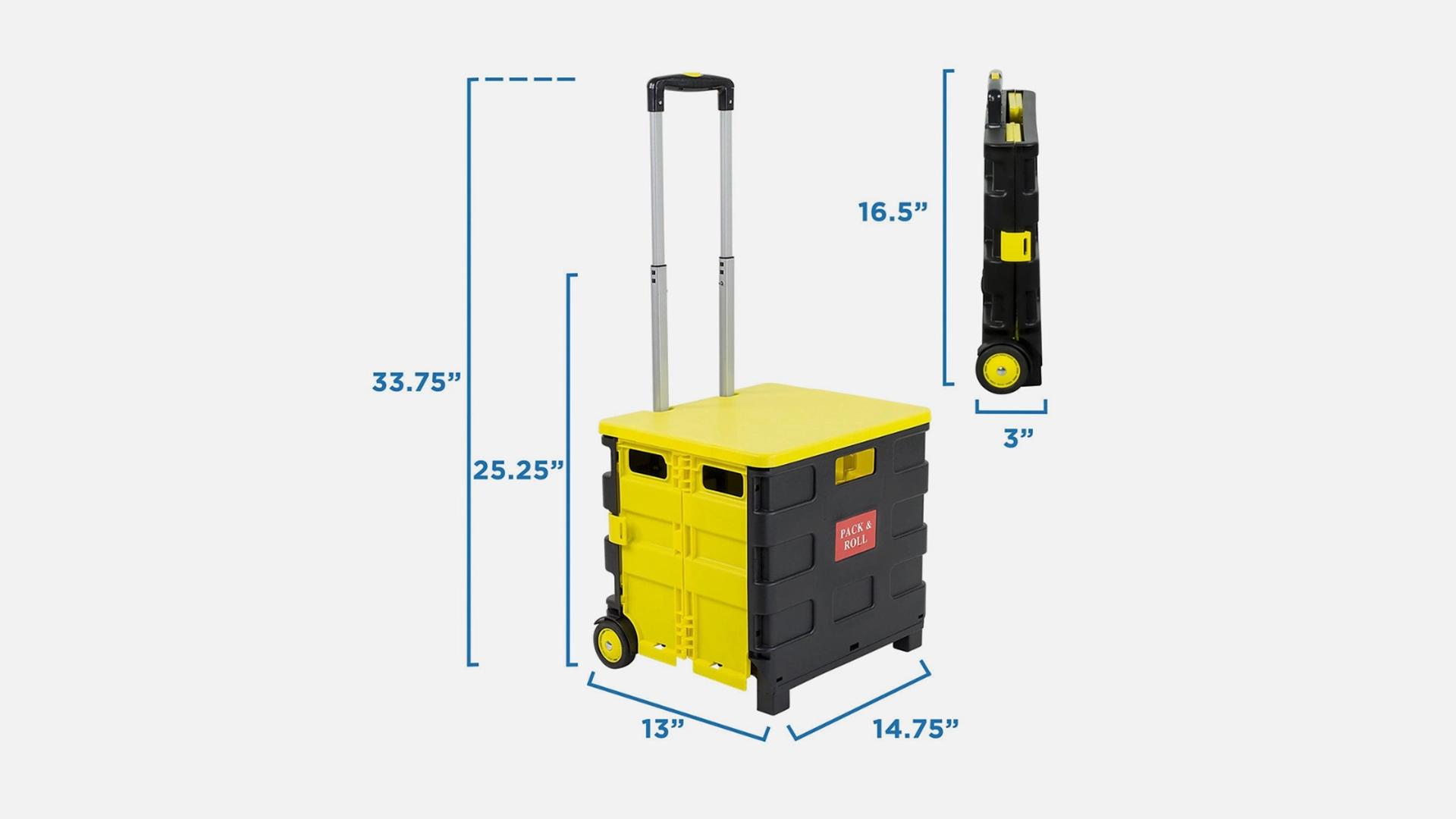Mount-It! Rolling Utility Cart