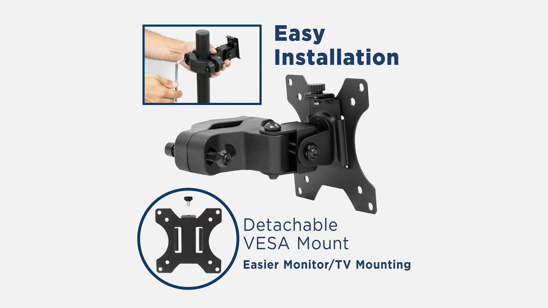 Mount-It! TV and Monitor Truss/Pole Mount