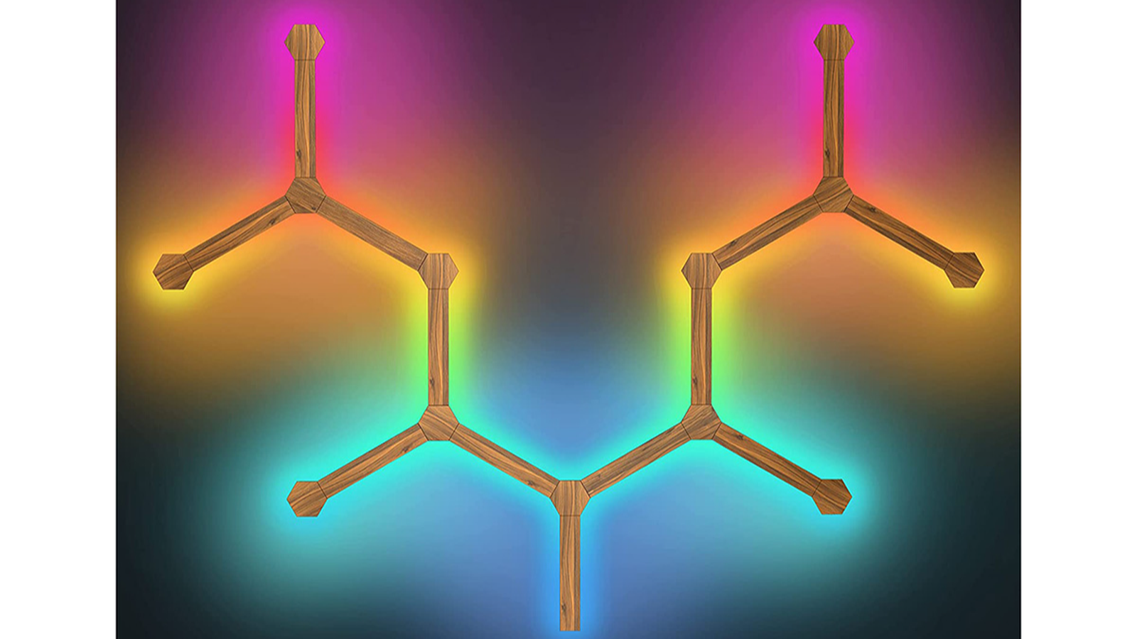 EUREKA ERGONOMIC RGB LED Lines Lights, Led Light Wall Panels.