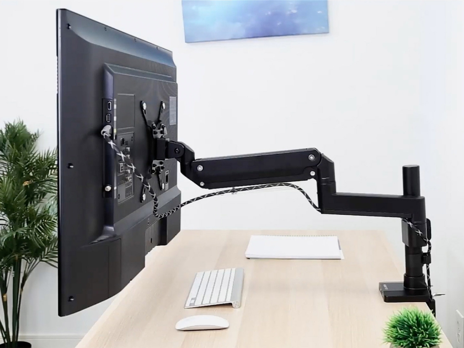 Monitor Arms Wall & Desk Mount: Ergonomic & Adjustable
