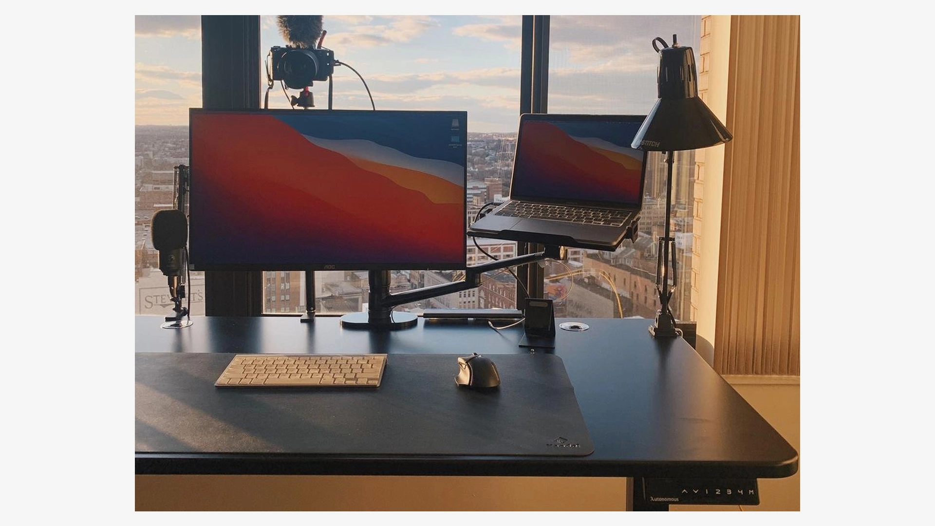 High Quality Black Desk Top - Autonomous SmartDesk Surface