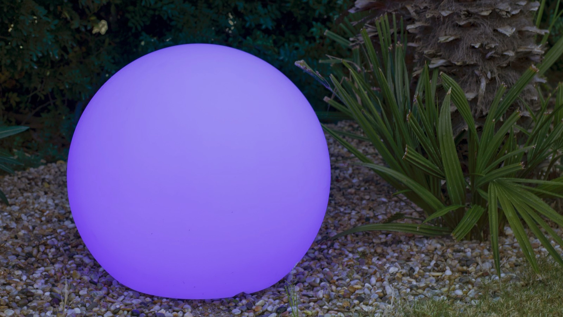 Solar Floating LED Buly 30 Color Changing Globe Light 12"