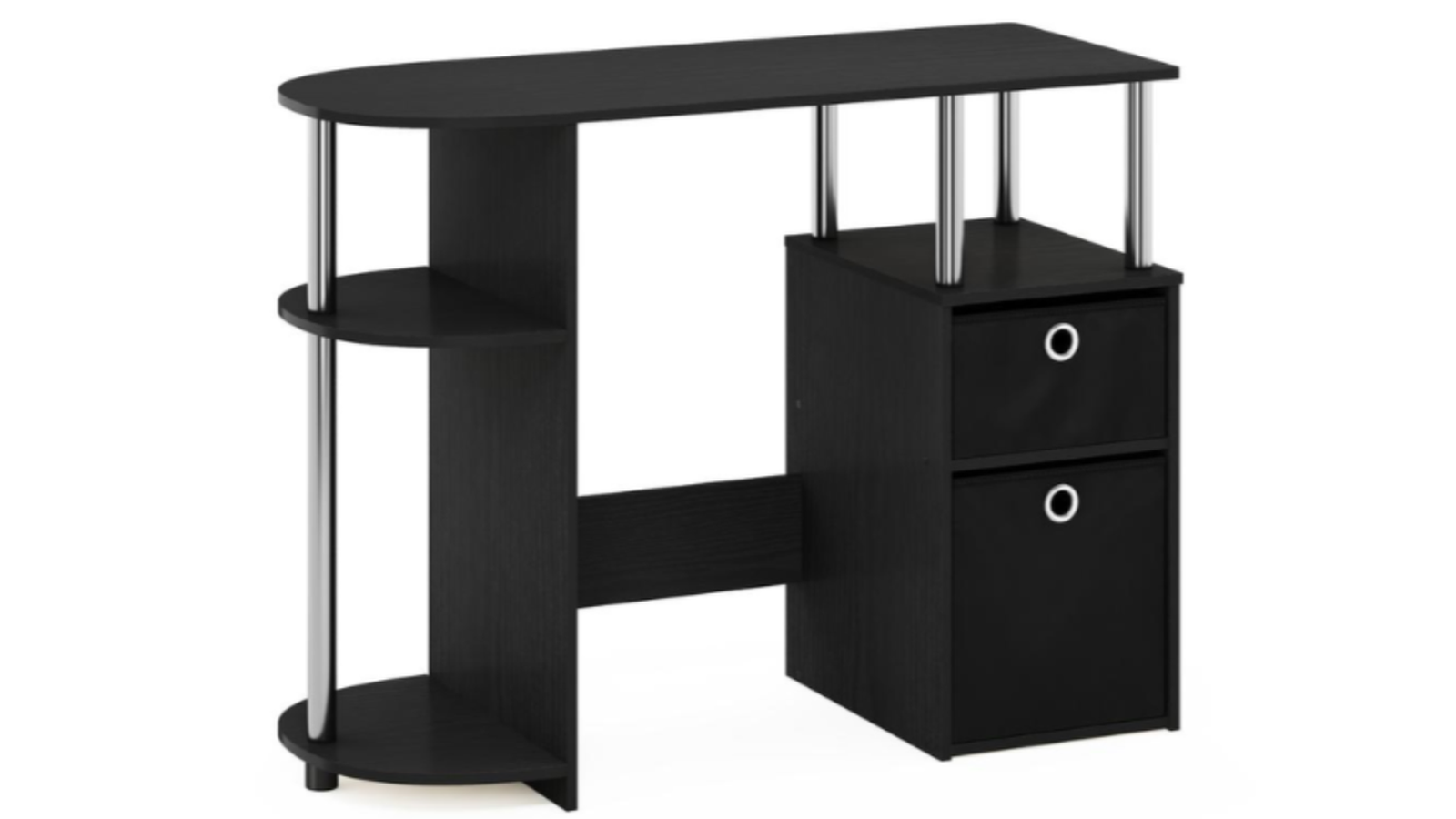 Trio Supply House JAYA Computer Desk with Bin