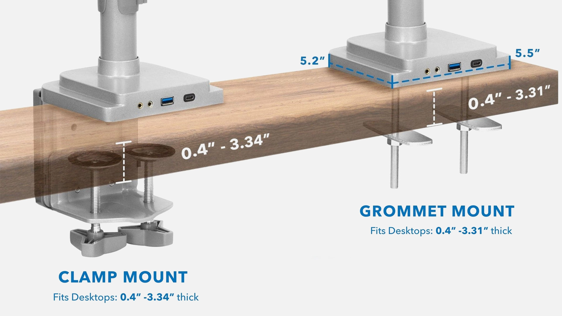 Mount-It Triple Monitor Mount: Triple your workpower