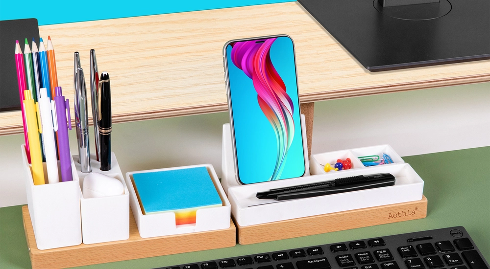 AOTHIA Magnetic Desk Organizer