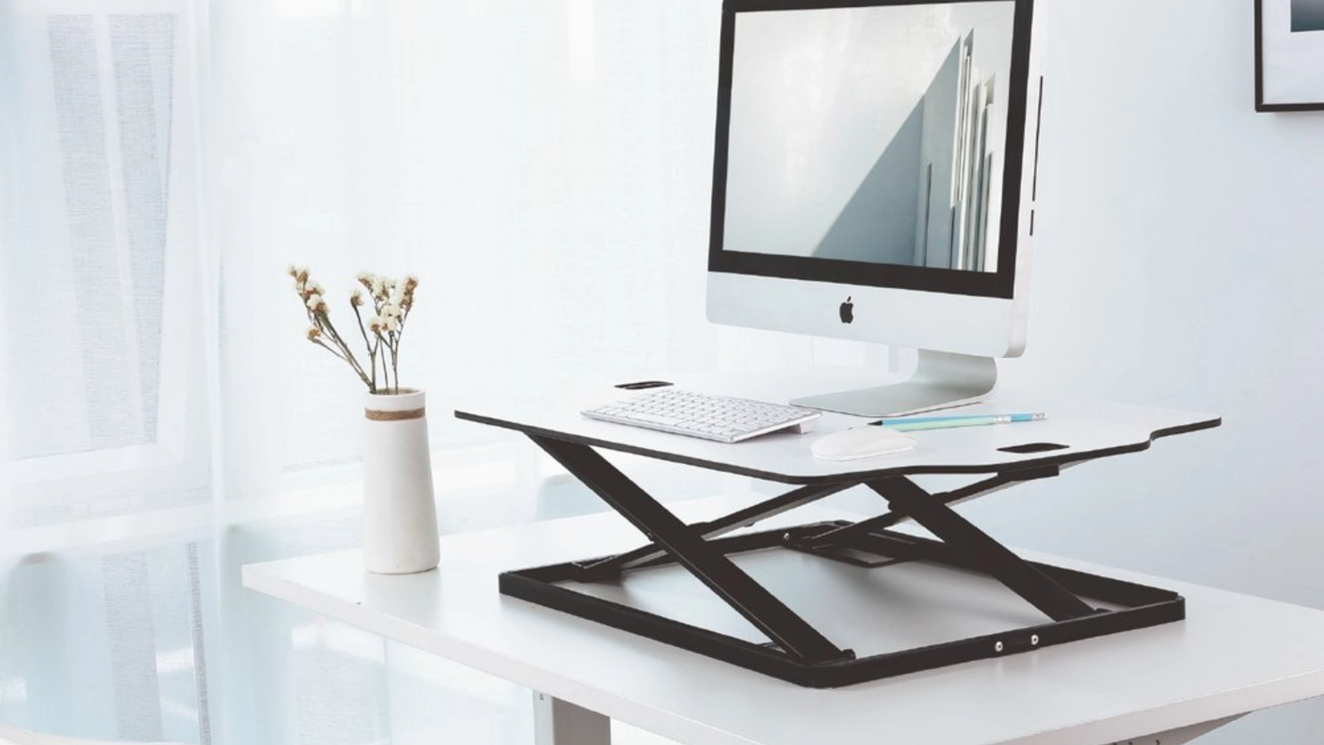 Ultra-Slim Desk Top Riser (32" x 22" Surface)