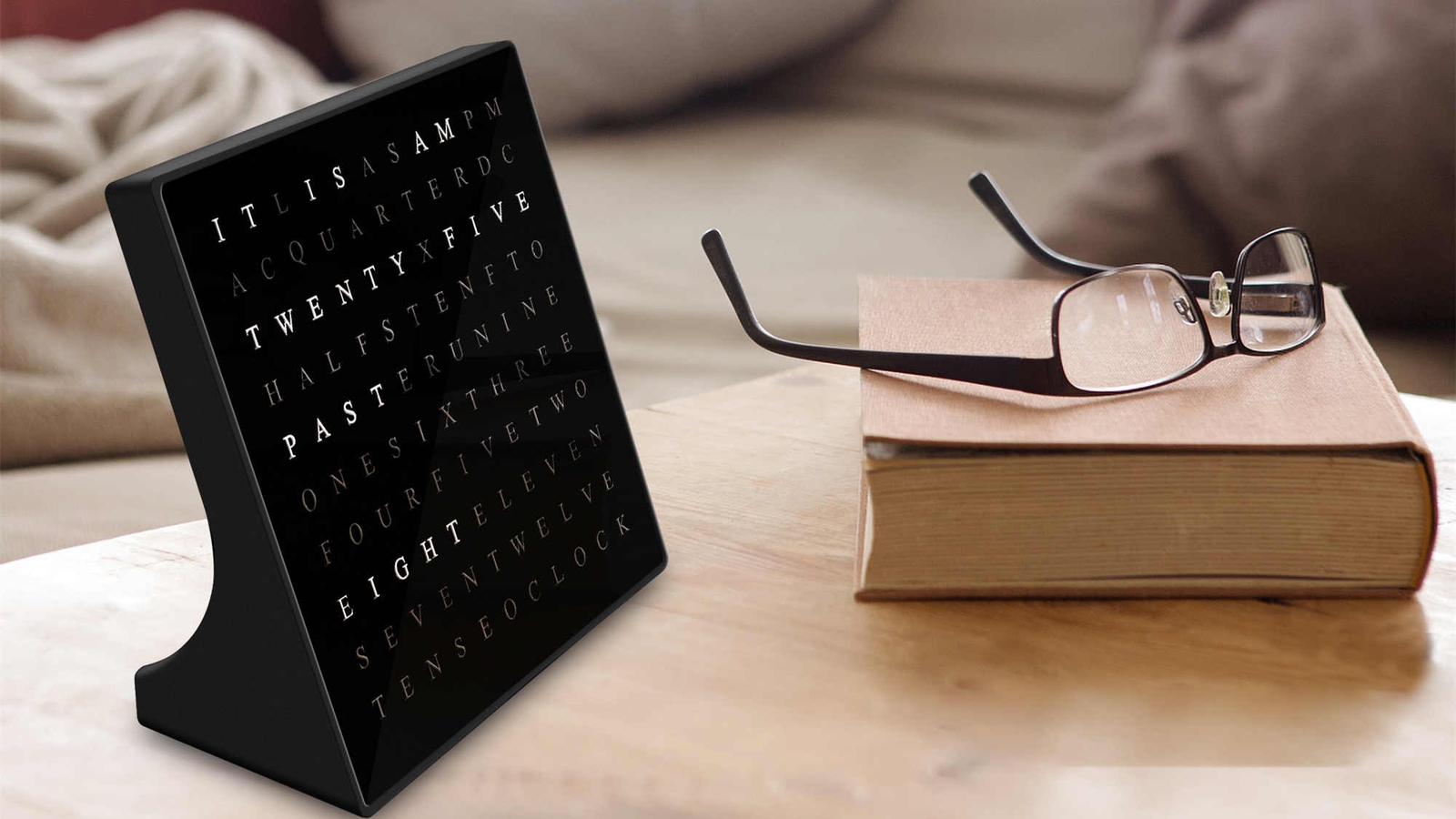 Alphabet clock timer