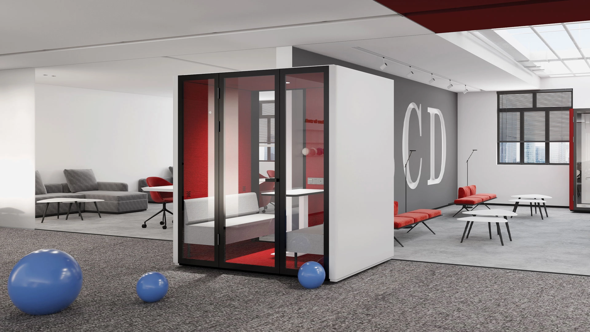 2023 new Flexspace sound-proof office meeting pod