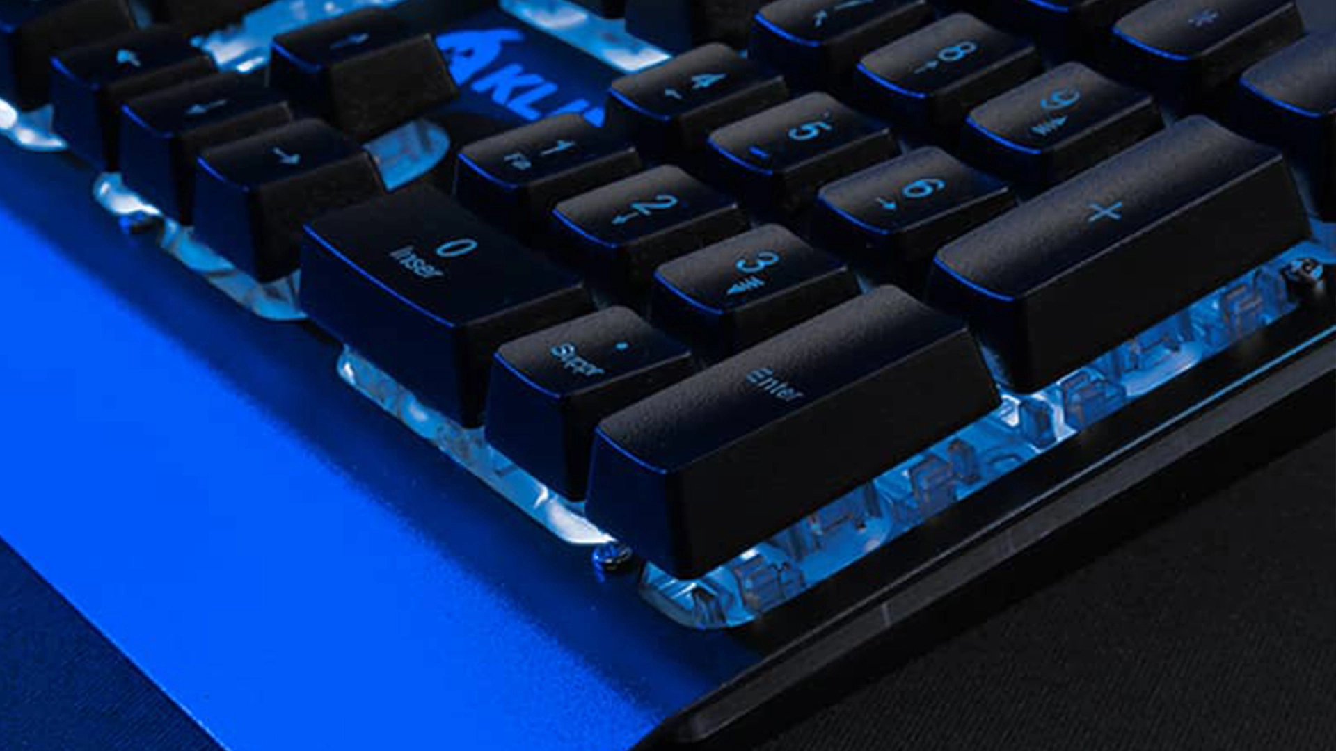 KLIM Wireless Metal Keyboard with Phone Holder