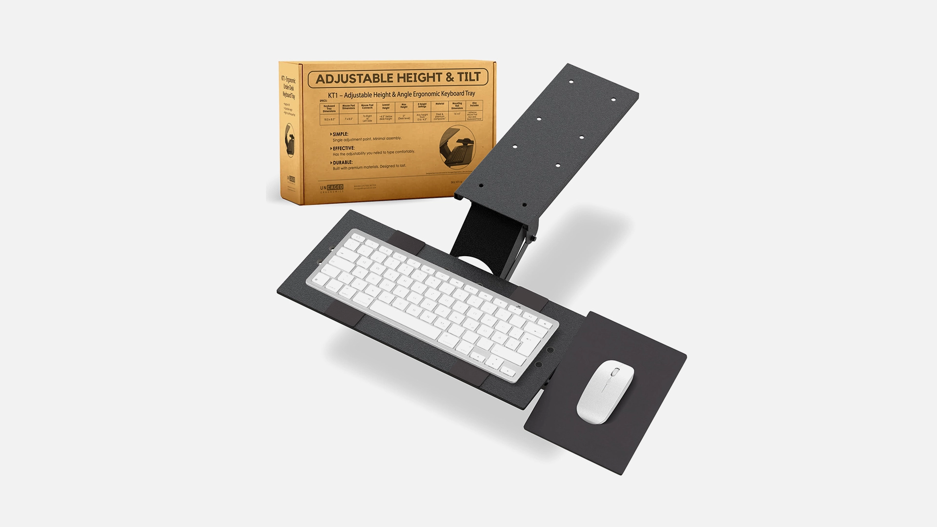 Uncaged Ergonomics Space Saver Bundle