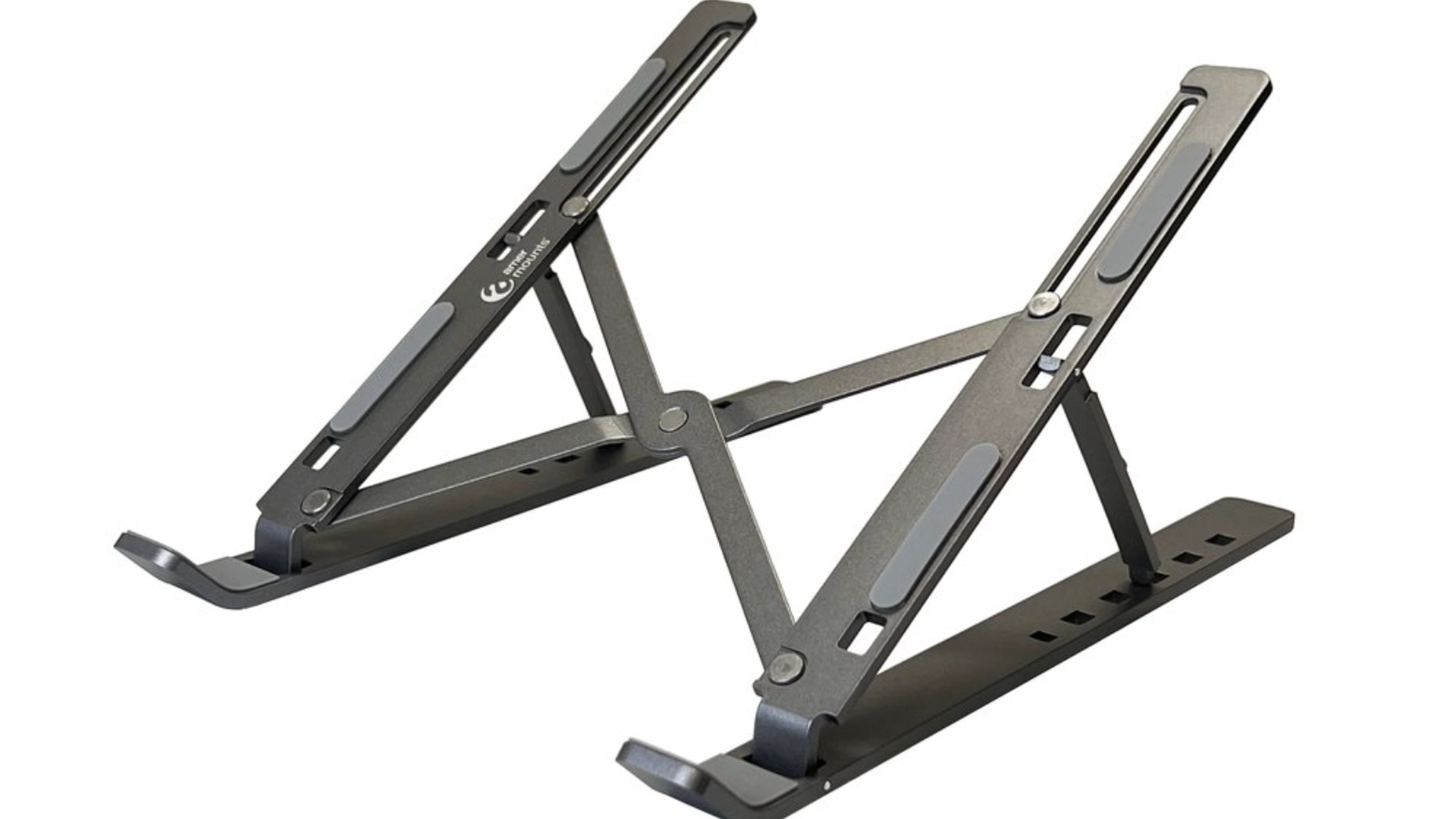 Compact Folding Stand and Travel Bag (Dark Aluminum Edition)