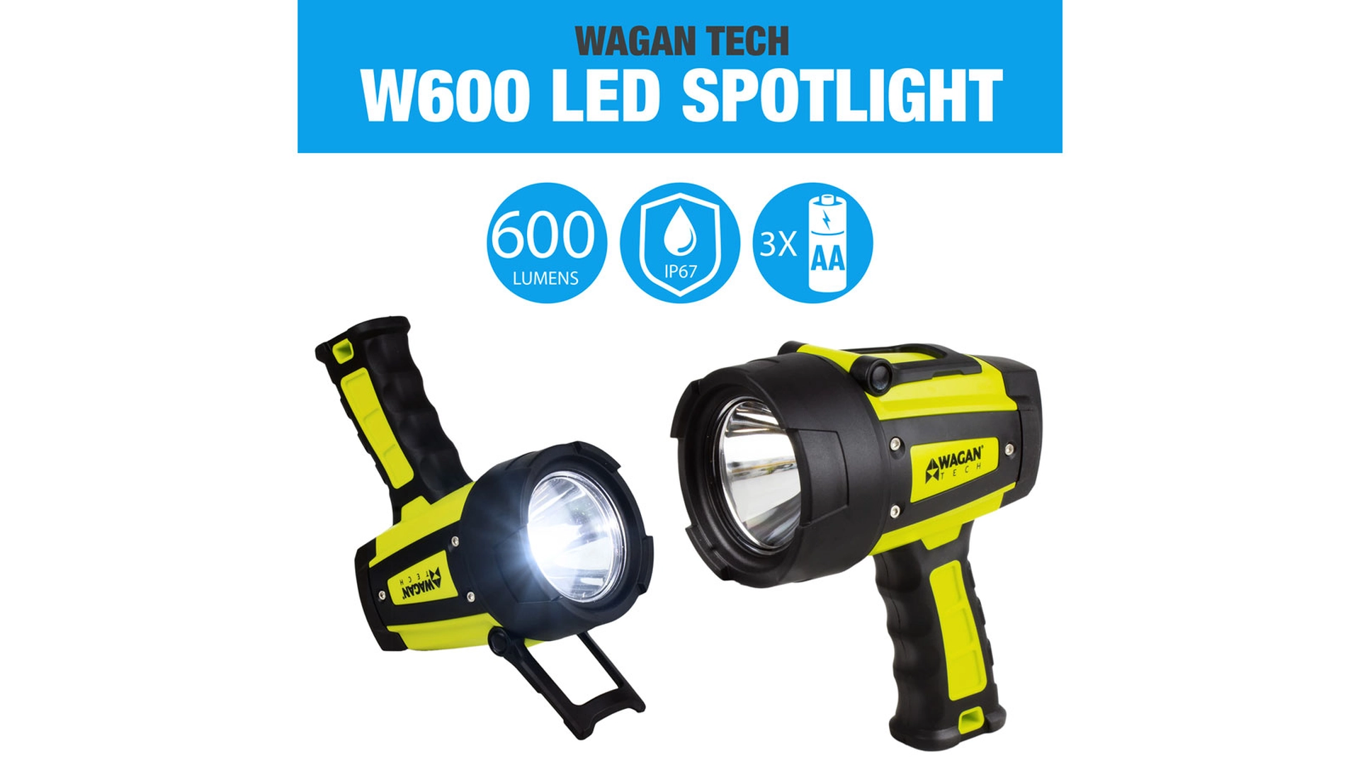 Wagan Brite-Nite W600 LED Spotlight