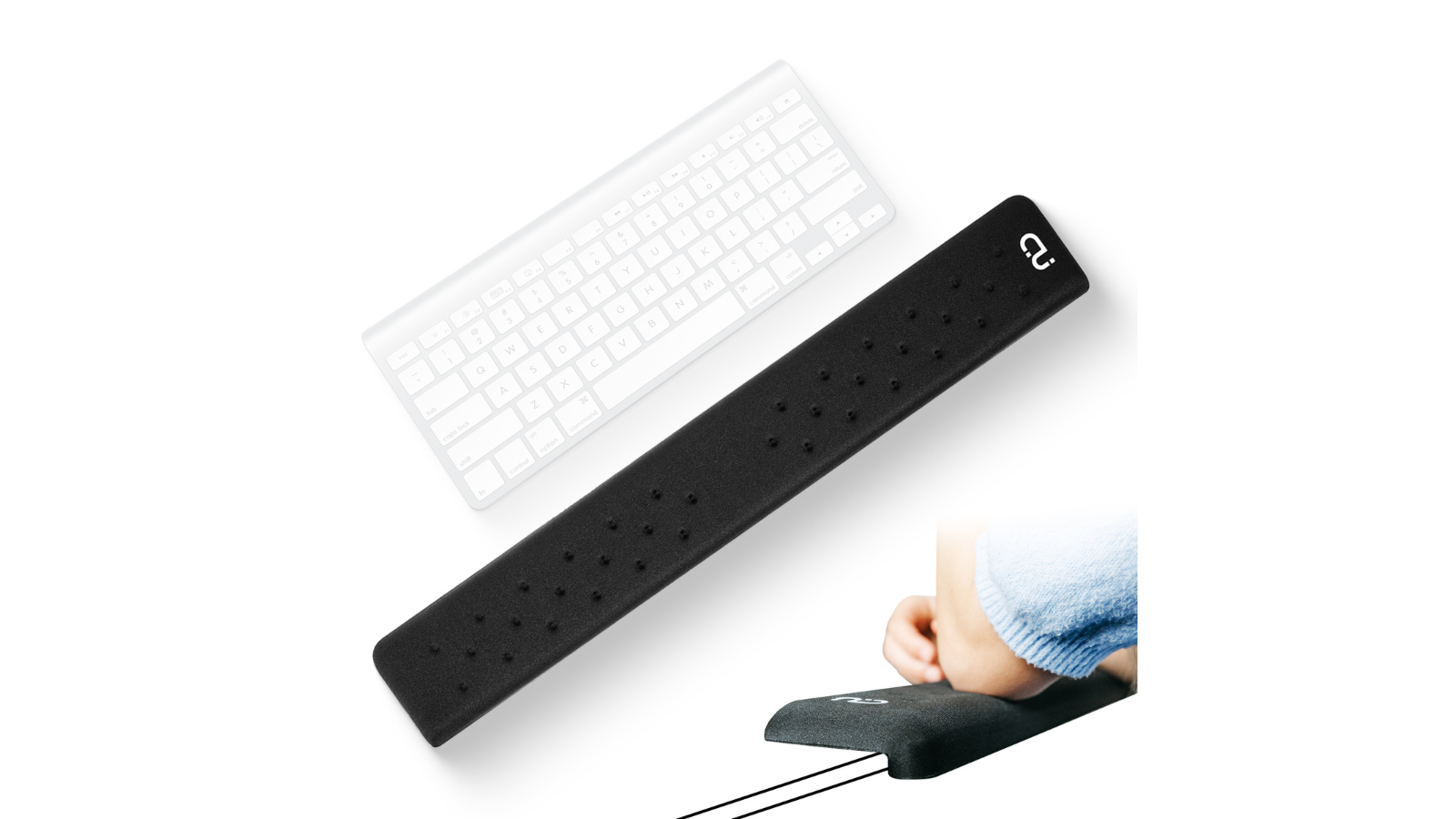 Edgerest by PostureUp L-Shaped Long Wrist Rest For Edge