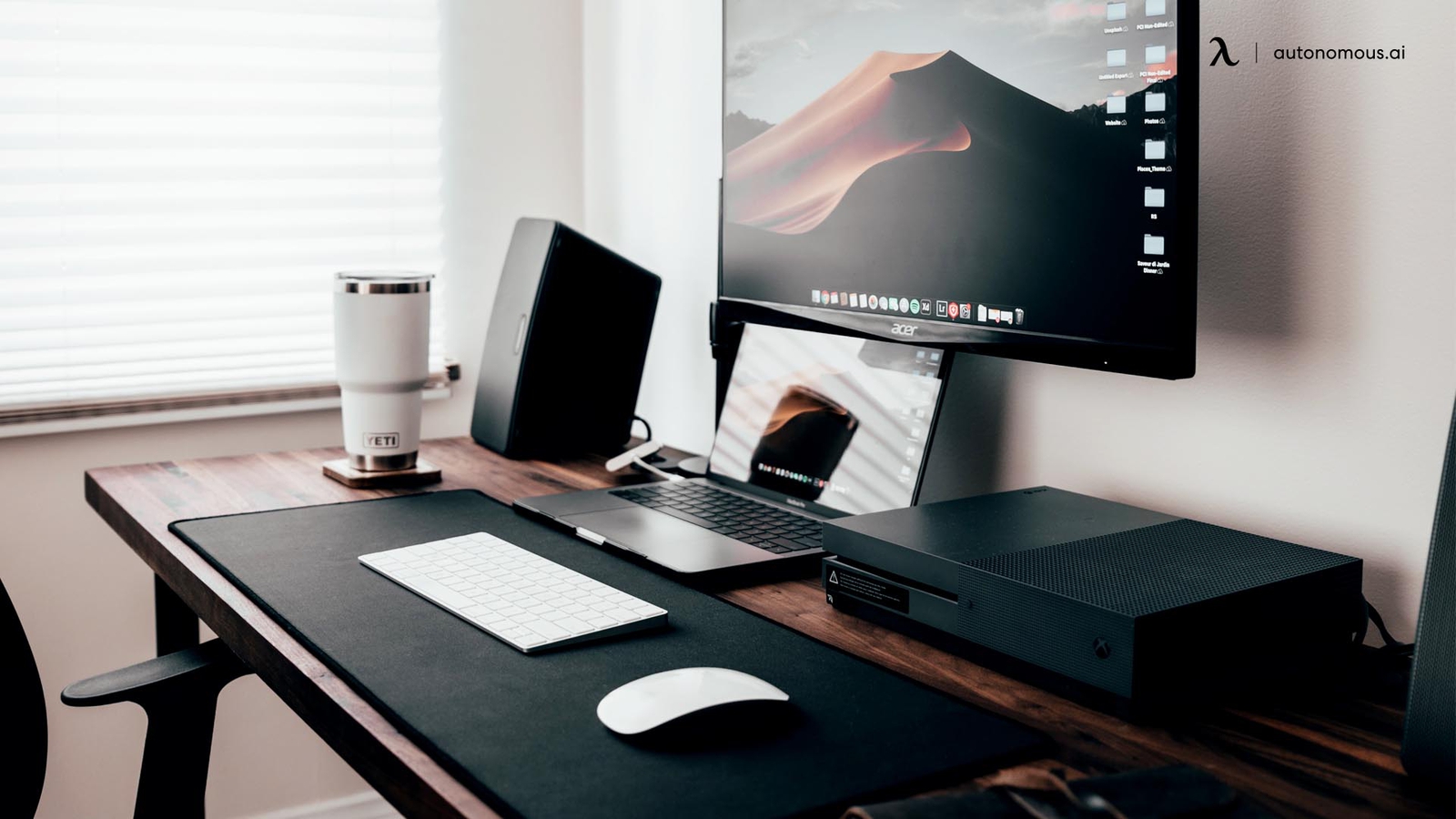 All 25 Black Desk Setup Ideas from Famous Influencers