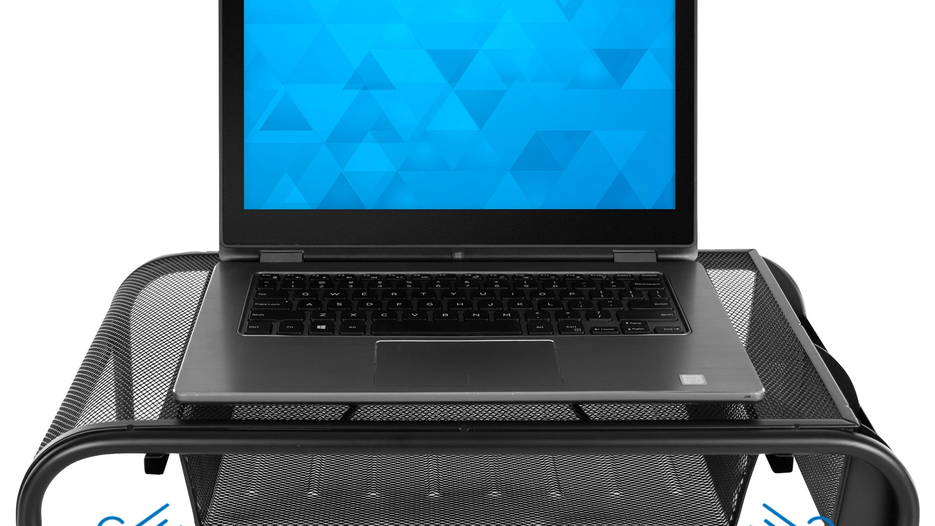 Mount-It! Metal Mesh Computer Monitor Stand with Pullout Drawer