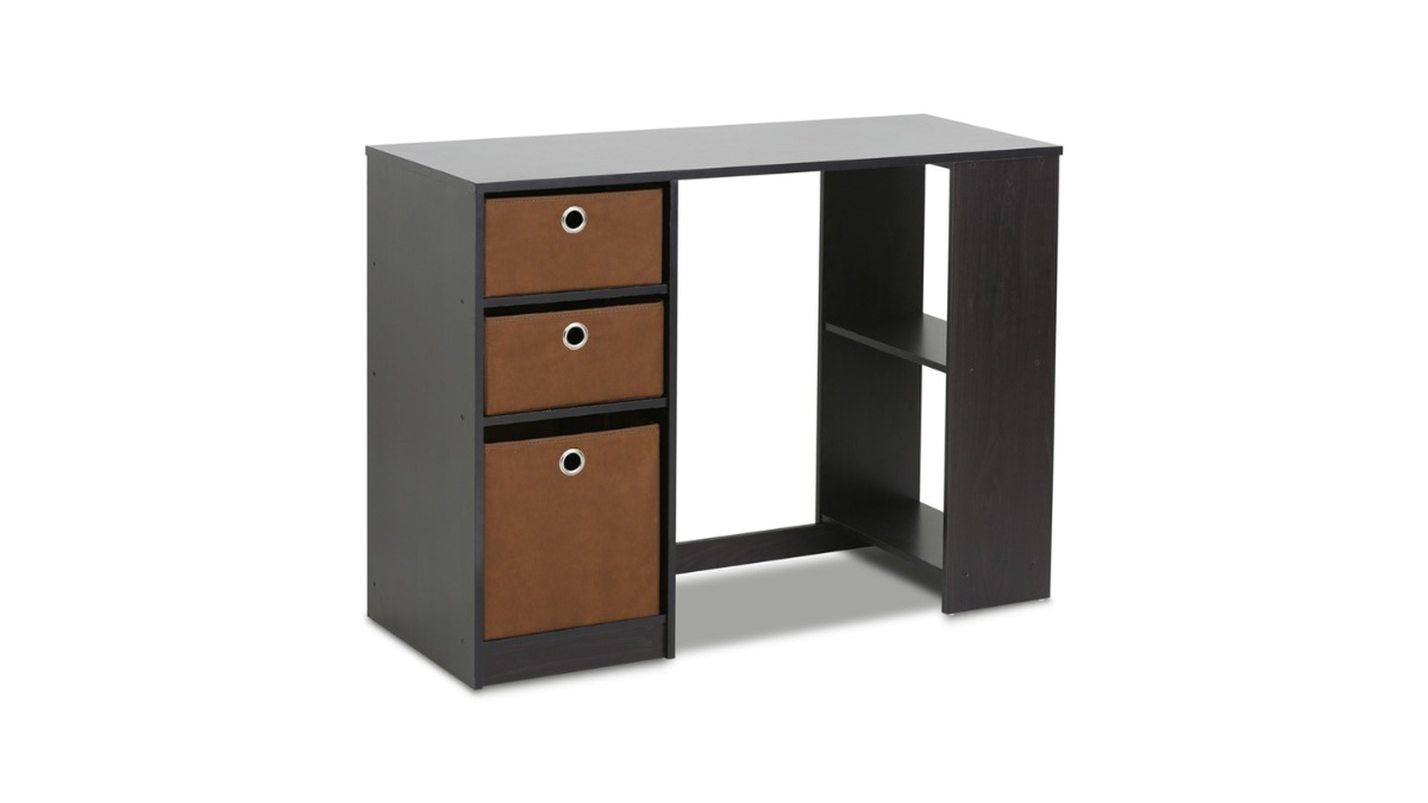 Trio Supply House Modern Computer Study Desk: Espresso