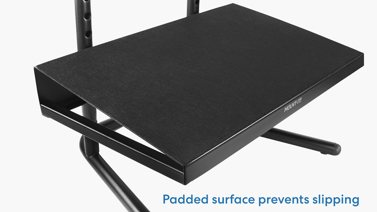 Mount-It Adjustable Foot Rest Under Desk: 6 Height Settings
