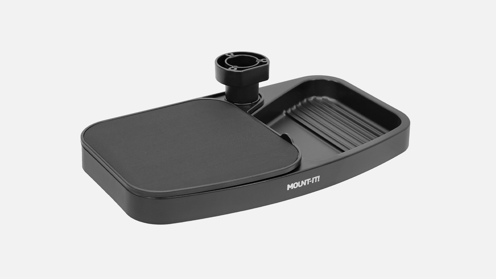 Mount-it! Under Desk Swivel Storage Tray with Mouse Pad