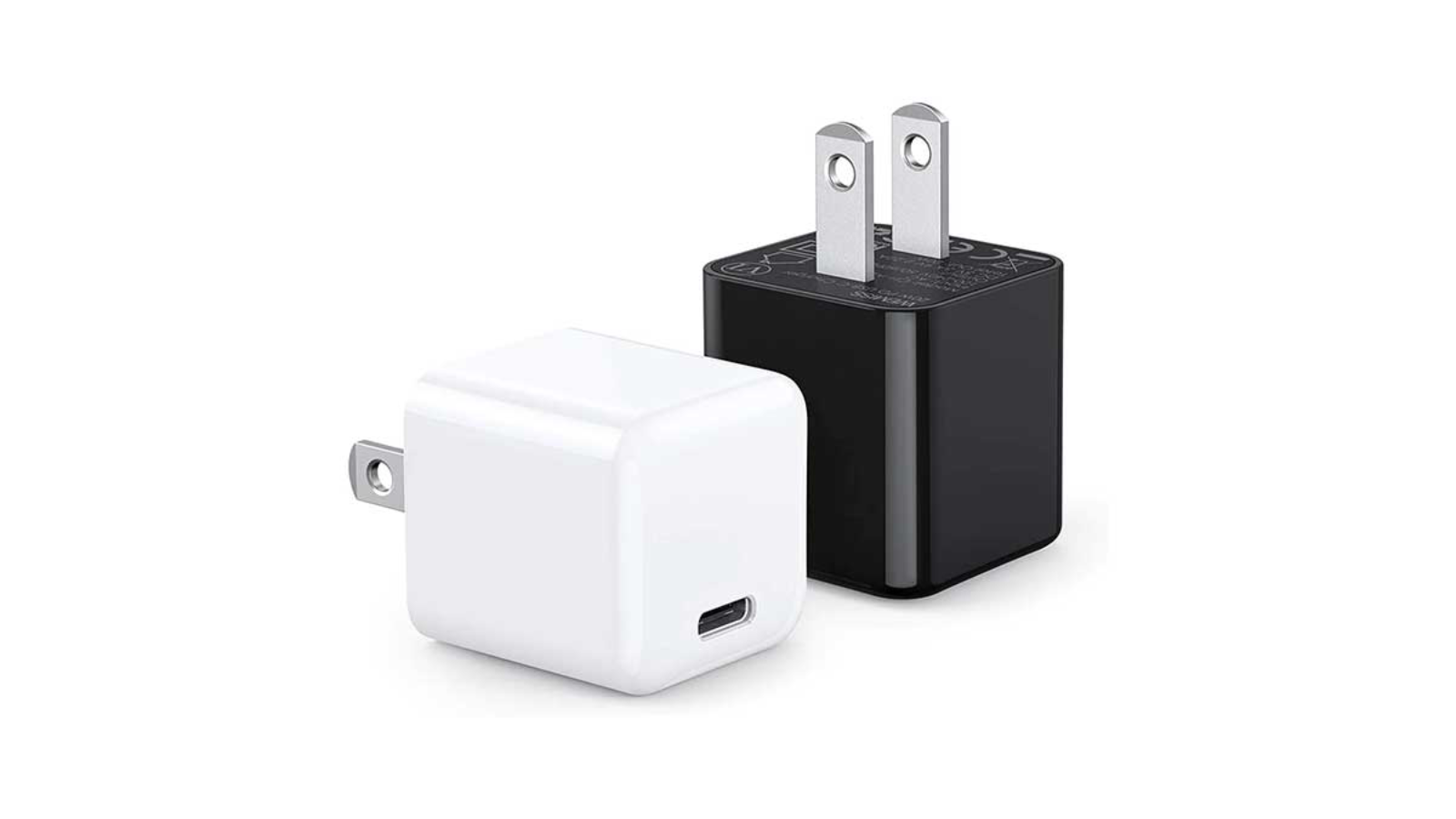 Mini 20W Fast USB-C Wall Chargers 2-Pack