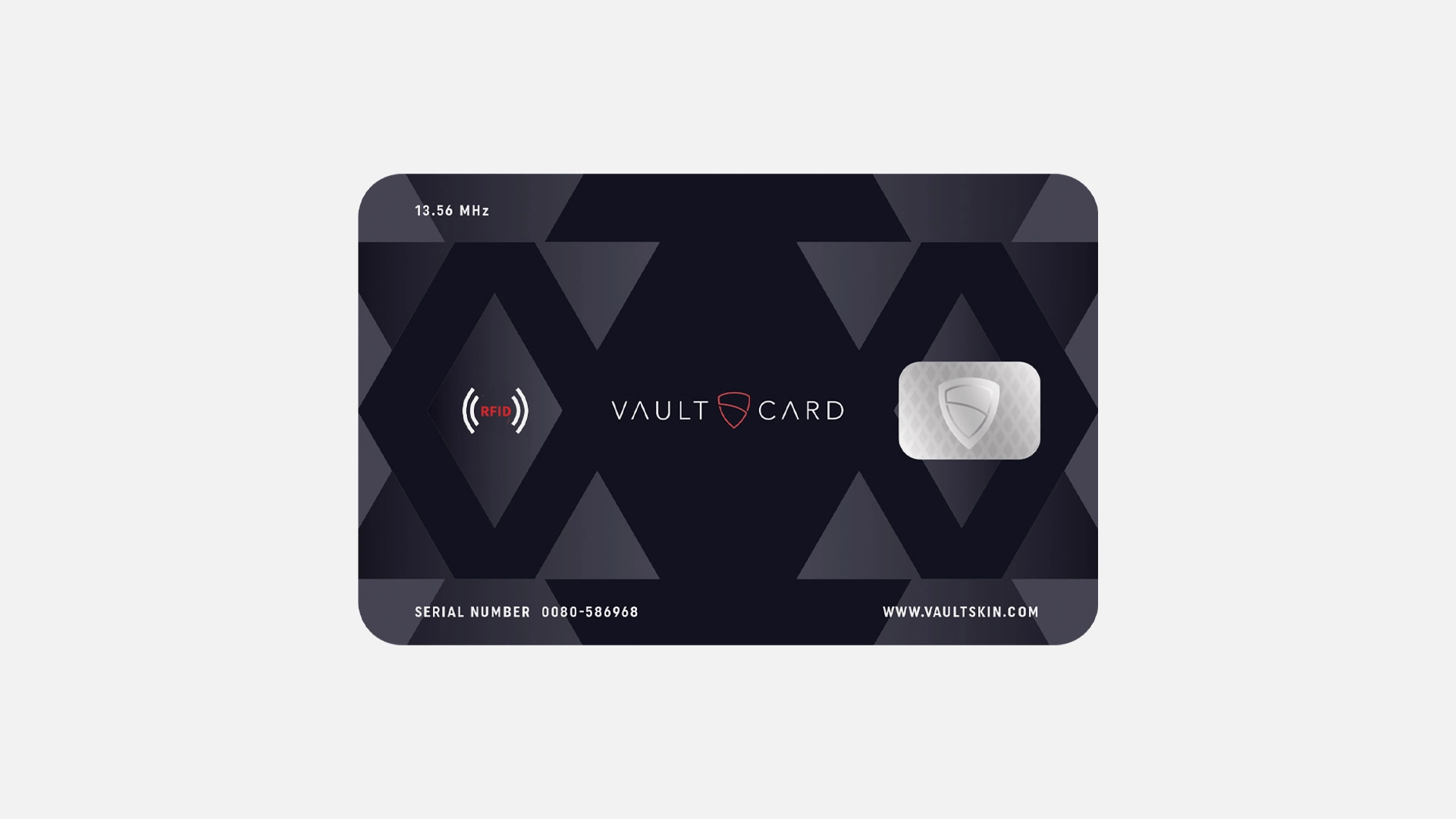 VAULTCARD - RFID Blocking Card, Protection for your wallet & passport