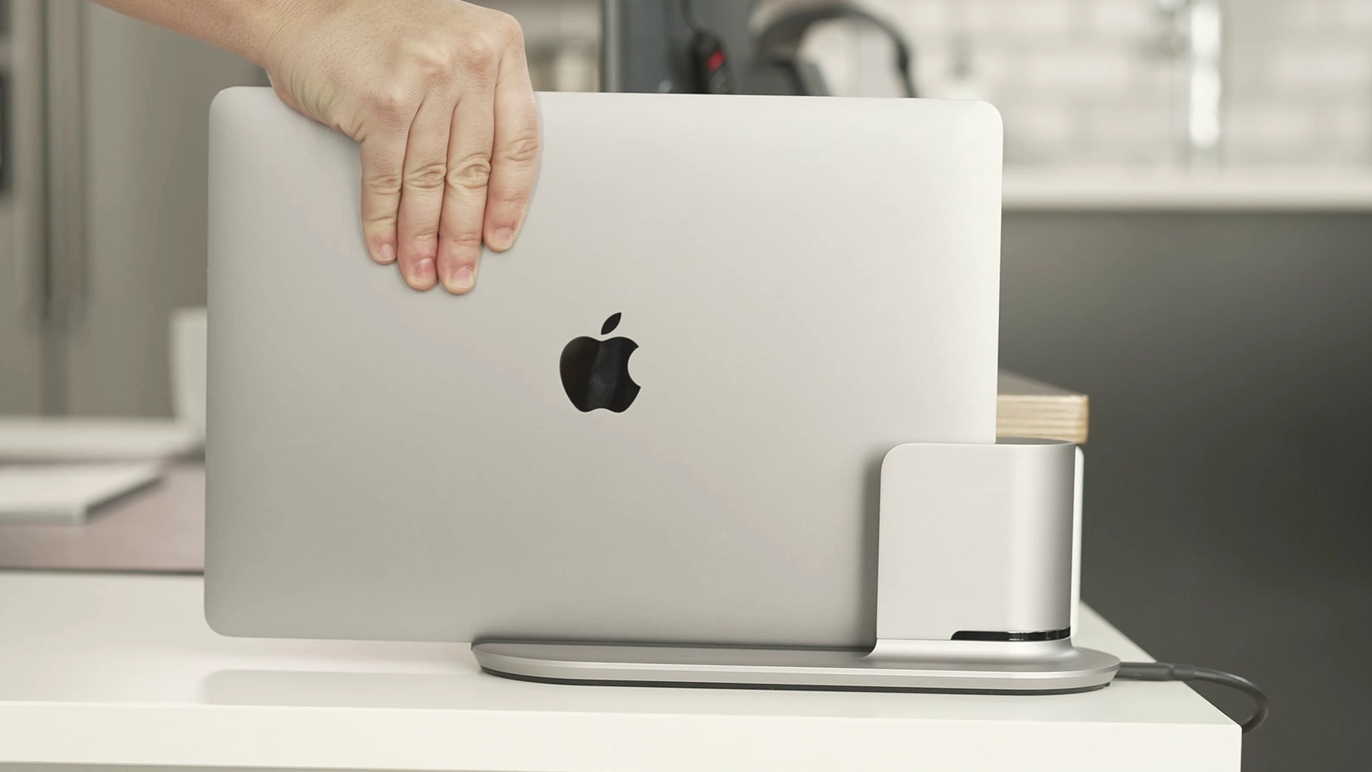 HumanCentric DockBook For MacBook Pro Touch Bar: Vertical Dock and Stand