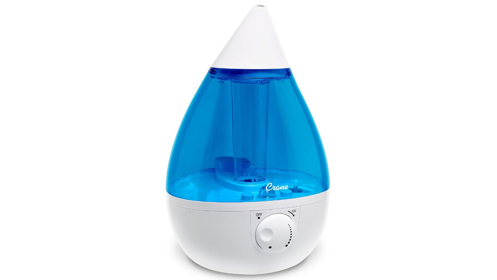 Drop Cool-Mist Humidifier, 1 Gal. - Blue & White
