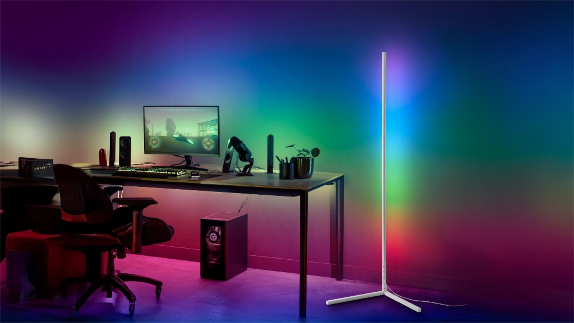 Lamp Depot RGB Corner Light: Remote Control & 300+ Lighting Effects
