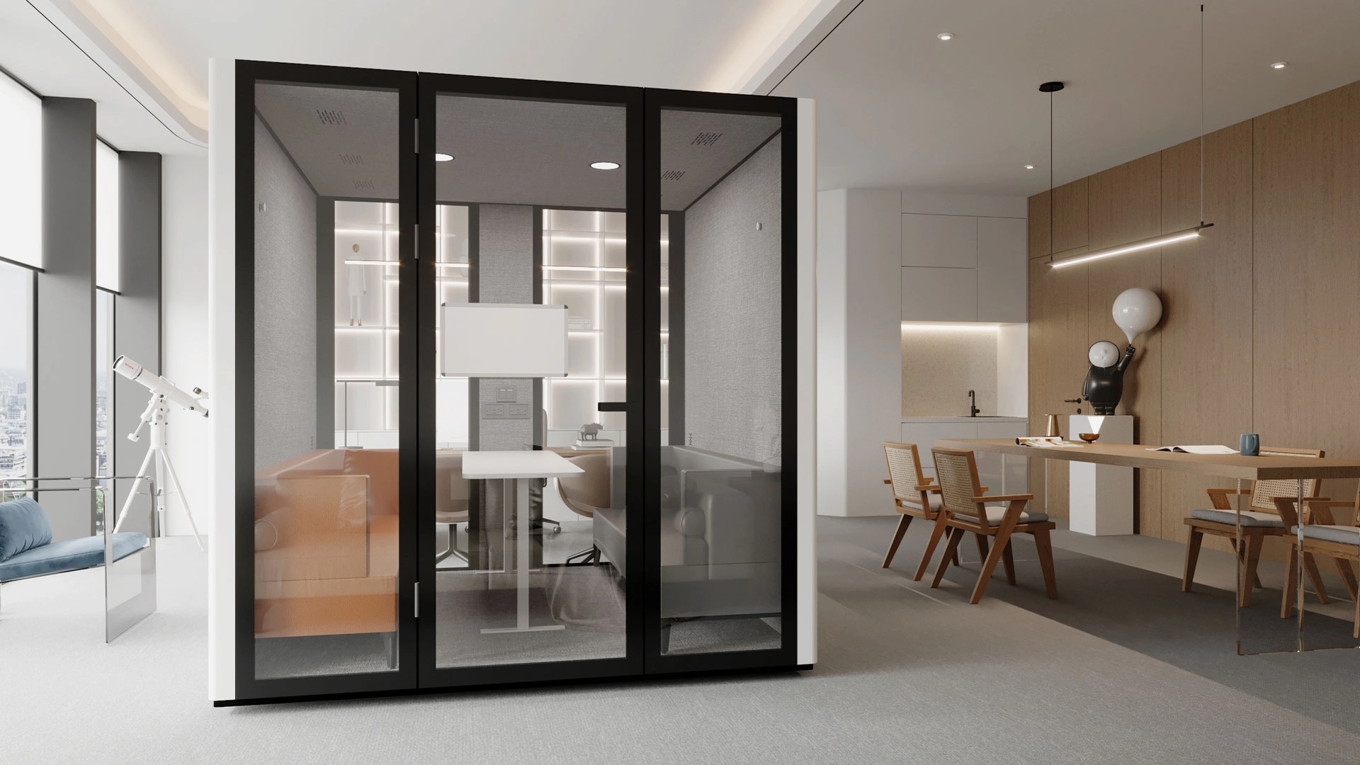 2023 new Flexspace sound-proof office meeting pod