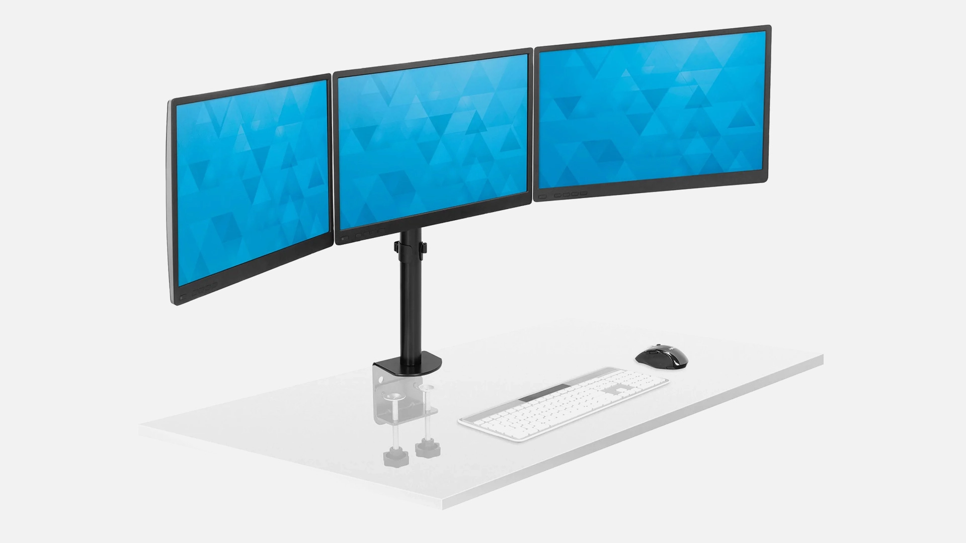 Mount-It! MI-753XL Triple Monitor Arm: Full Motion